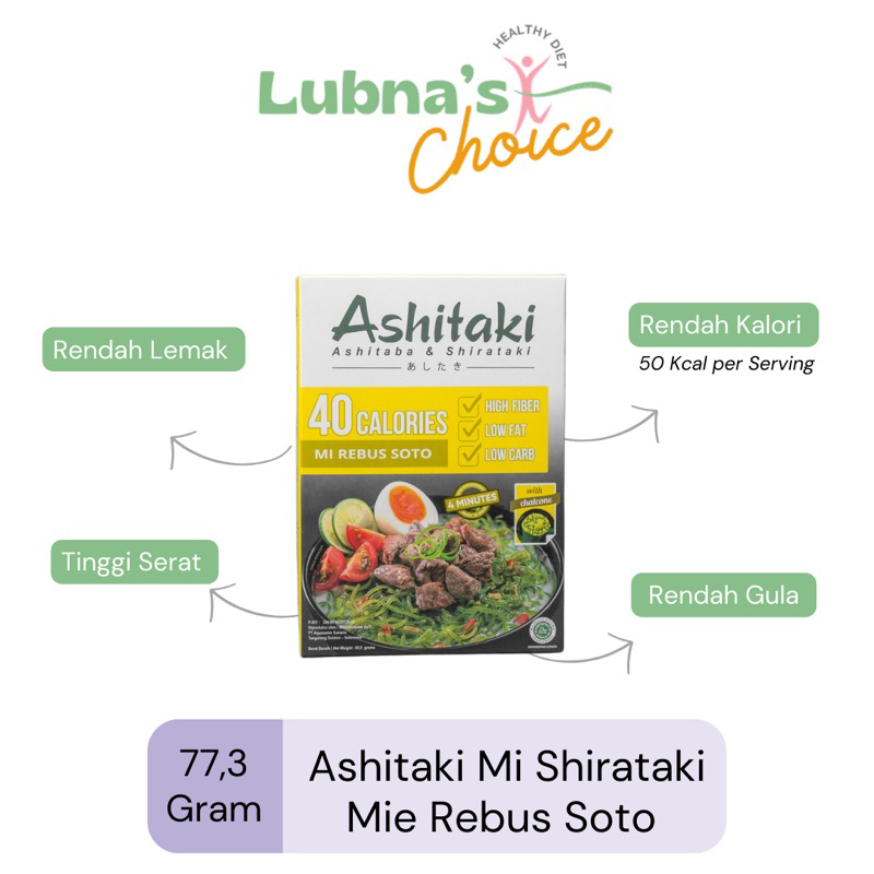 Jual Ashitaki Mie Rebus Soto, Mi Shirataki dan Ashitaba | Shopee Indonesia