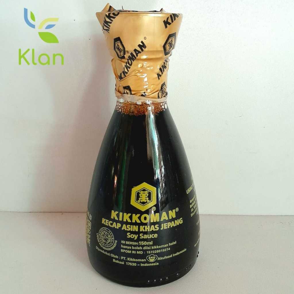 Jual KIKKOMAN KECAP ASIN KHAS JEPANG 150ML/ KIKKOMAN SOY SAUCE | Shopee ...