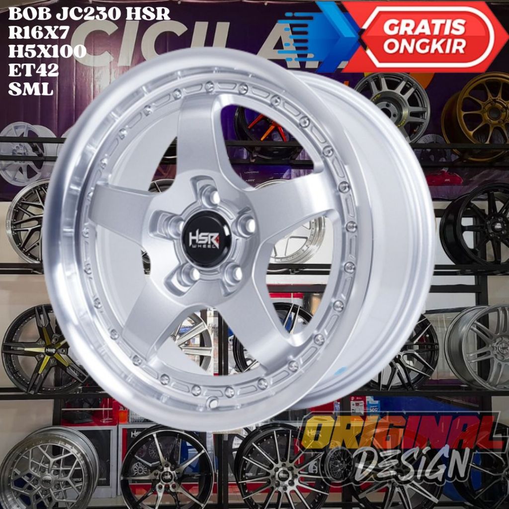 Jual Velg Mobil Sienta , Altis , Corona , Avanza , Wish , HSR BOB Ring 16 R16 | Shopee Indonesia