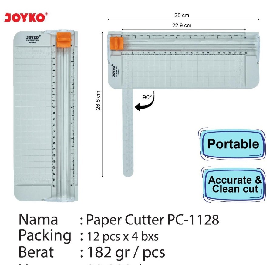 Jual Paper Cutter JOYKO PC-1128 ^^ | Shopee Indonesia