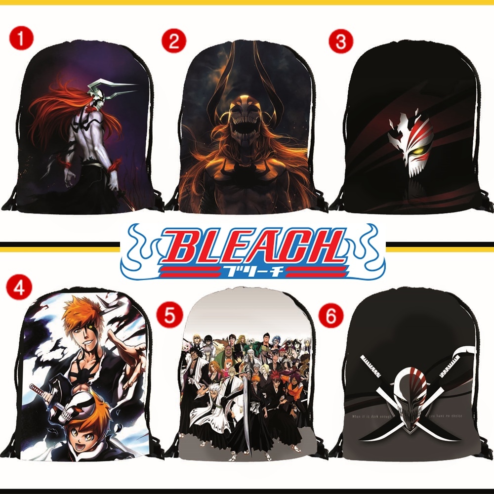 Jual BLEACH Stringbag Drawstring Tas Serut Ransel Anime Backpack Tahan ...
