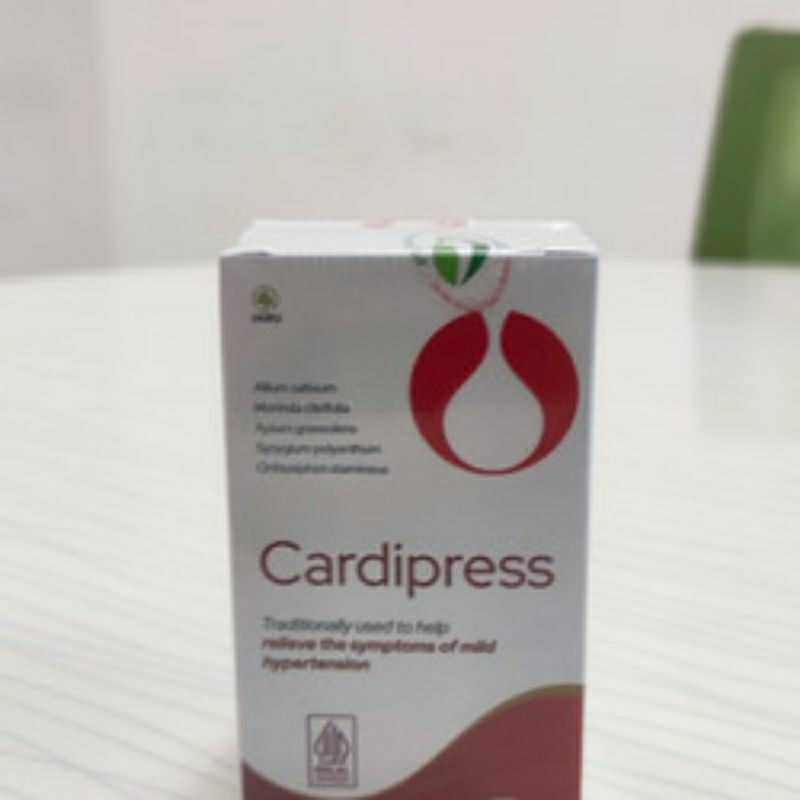 Jual Obat Hipertensi Herbal Cardipress Original Obat Darah Tinggi ...
