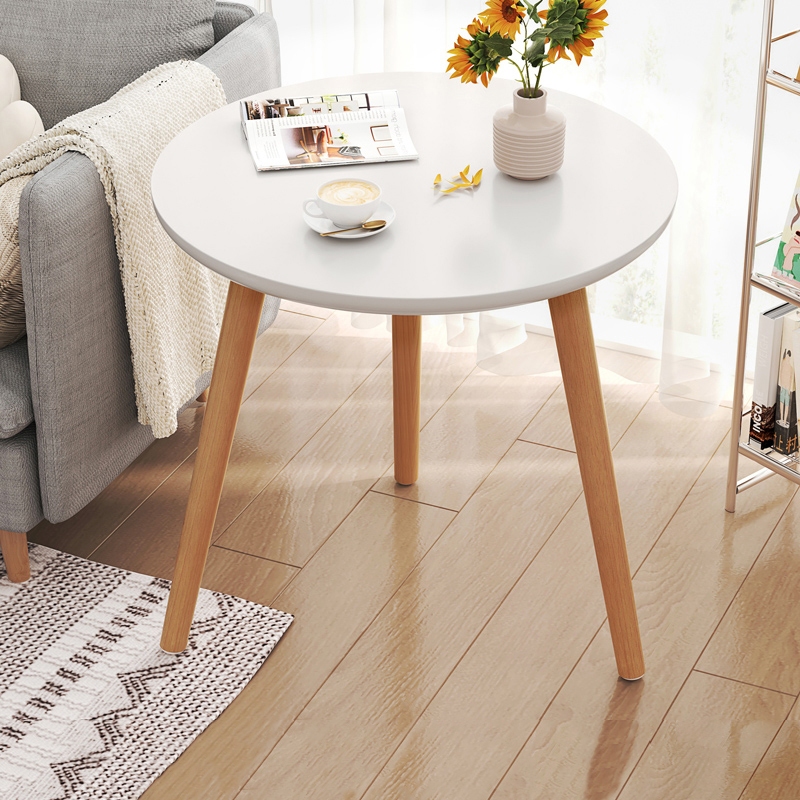 Jual FH8 Meja Kopi Meja Bulat Meja Mini Small Round Coffee Table ...