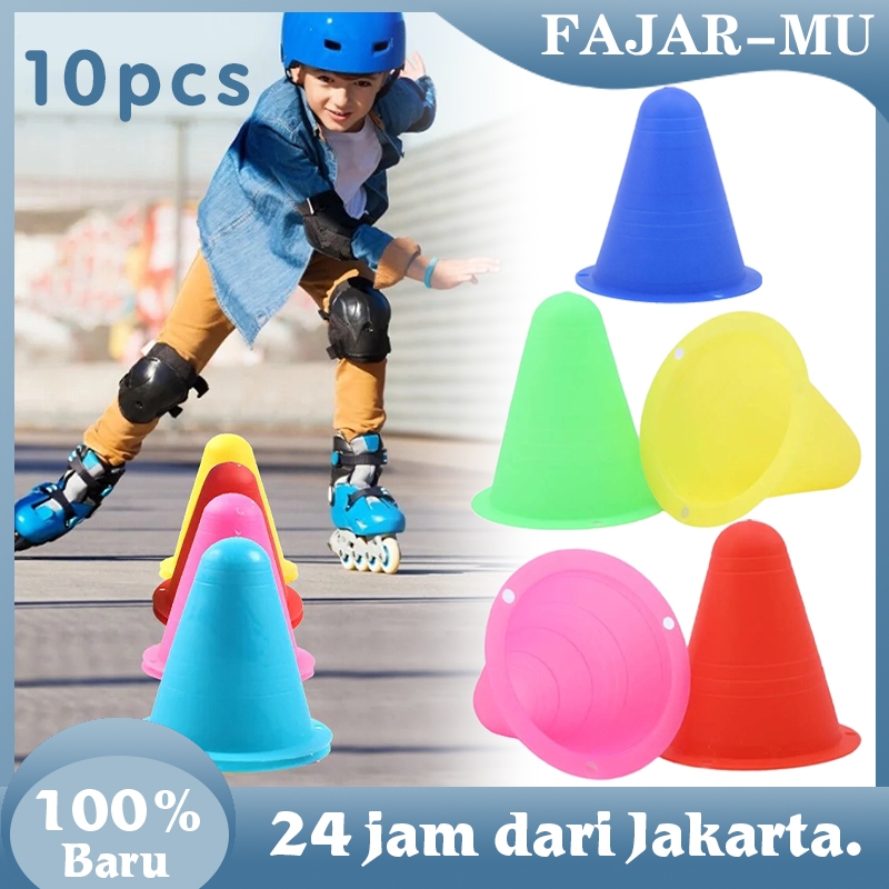Jual 10 Pcs Cone Sepatu Roda Inline Skate Cone Kecil Kerucut Sepatu ...