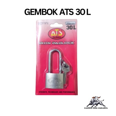 Jual GDMass KUNCI GEMBOK ATS 30 MM PANJANG / GEMBOK ATS LEHER PANJANG ...