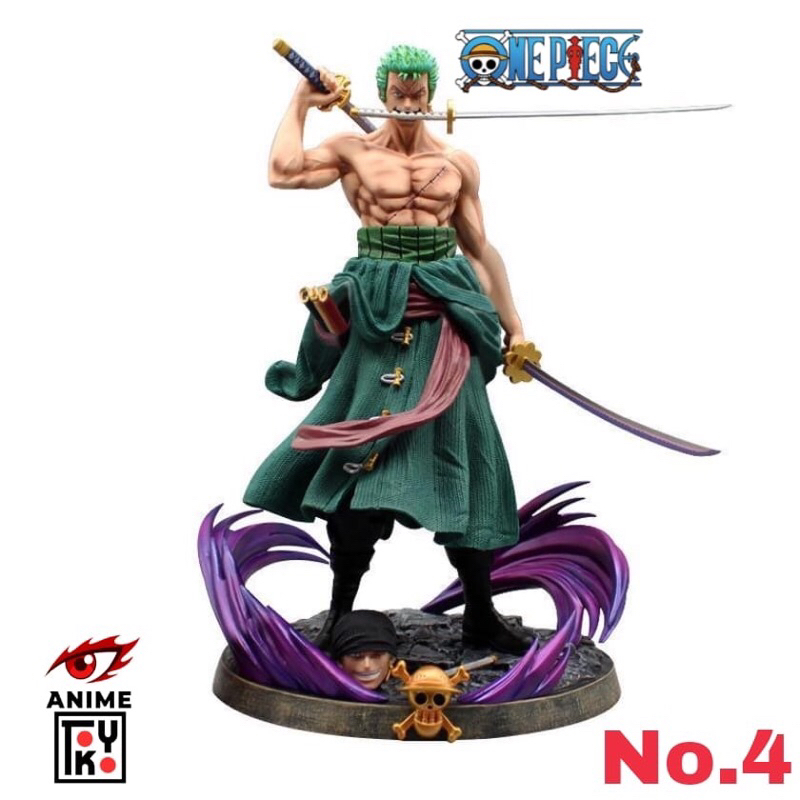 Jual Action Figure RORONOA Zoro Small Fantasy Three Swords Double Head ...