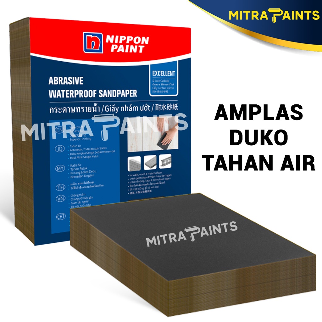 Jual AMPLAS DUKO WATERPROOF NIPPON PAINT / AMPLAS BESI MOBIL MOTOR / AMPLAS AIR / AMPLAS ...