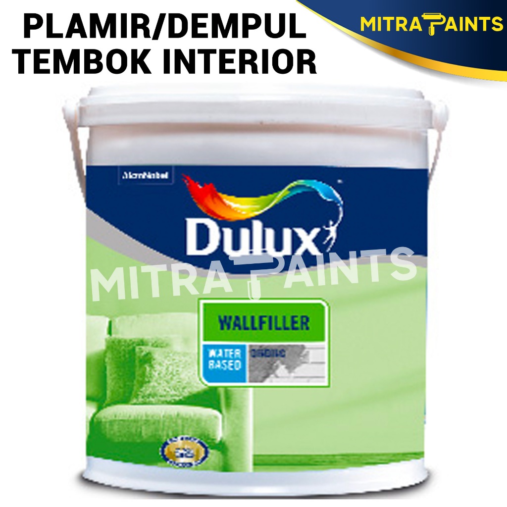 Jual DULUX WALLFILLER 3,5 KG / PLAMUR TEMBOK / PLAMIR DEMPUL | Shopee ...