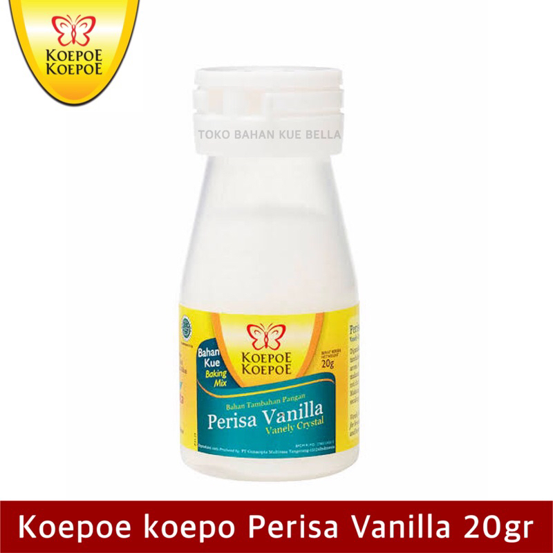 Jual Koepoe perisa vanilla bubuk 20g / koepoe vanilla essence bubuk 20g ...
