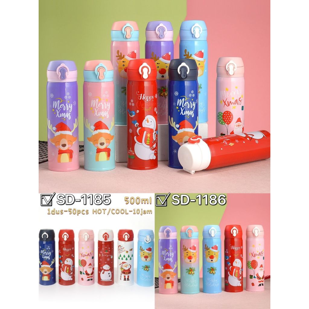 Jual BELLA - TERMOS SULTAN VACUUM FLASK SET 3IN1 - THERMOS VACUUM 500ML ...