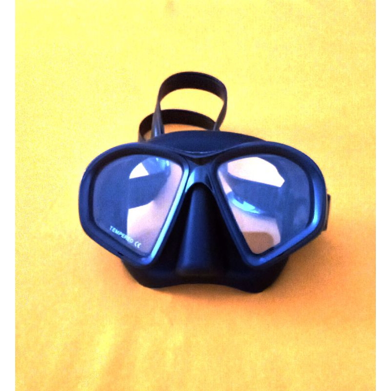 Jual Masker selam freedive diving gogles low volume tempered glass ...