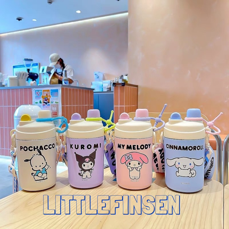 Jual Botol 2 in 1 stainless sanrio original/botol sedot dan teguk ...