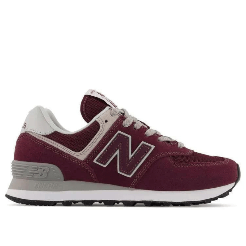 Jual SEPATU SNEAKERS WANITA NEW BALANCE 574 BURGUNDY RESMI PT MAP ...