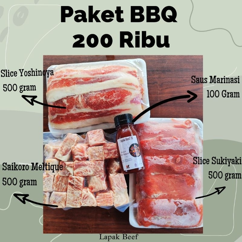 Jual PAKET BBQ 200 Ribu TerHEMAT , PRAKTIS | Shopee Indonesia