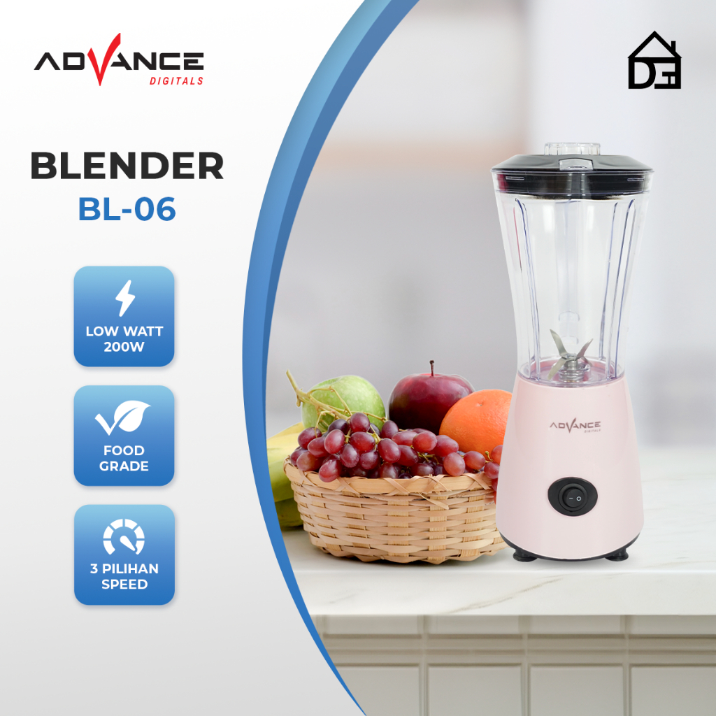 Jual Advance BL-06 Blender Juicer Jus Makanan Kapasitas 1.2 Liter ...
