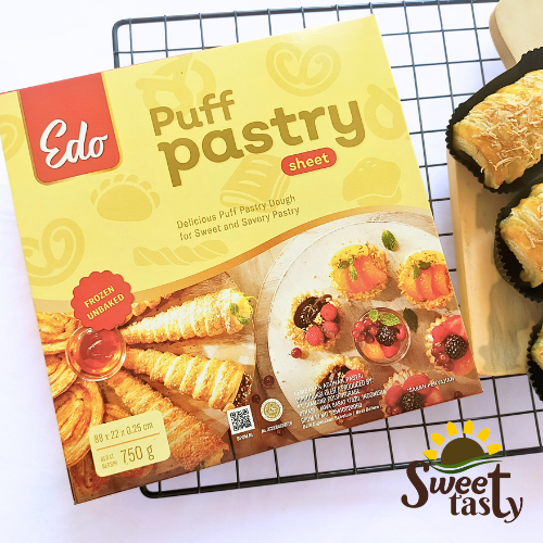 Jual Pastry Puff EDO Sheet 750 Gram / Mini Pastry Puff 375 gram - Kulit ...