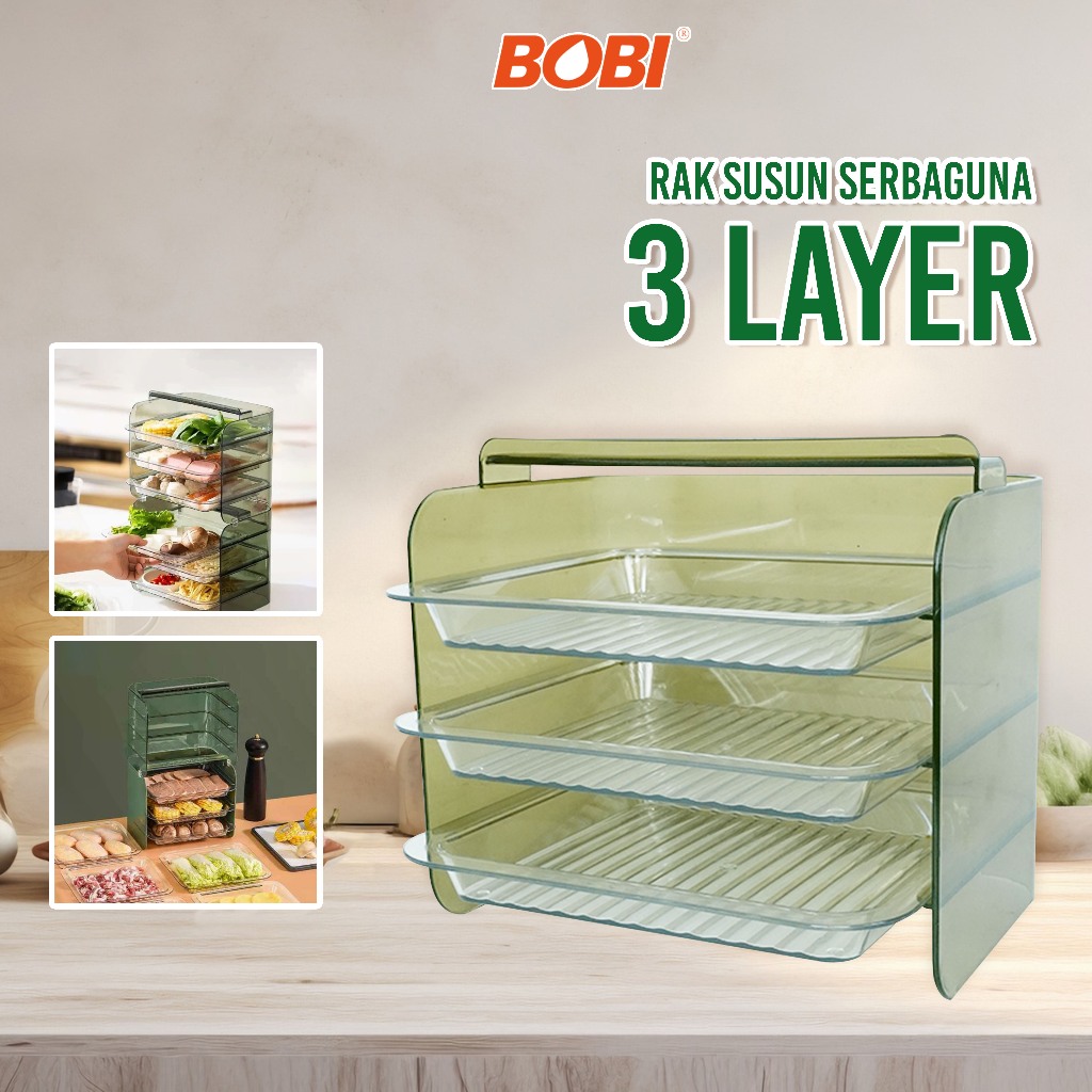 Jual Rak Susun Serbaguna / Rak Dapur Daging atau Sayur Praktis / Rak ...