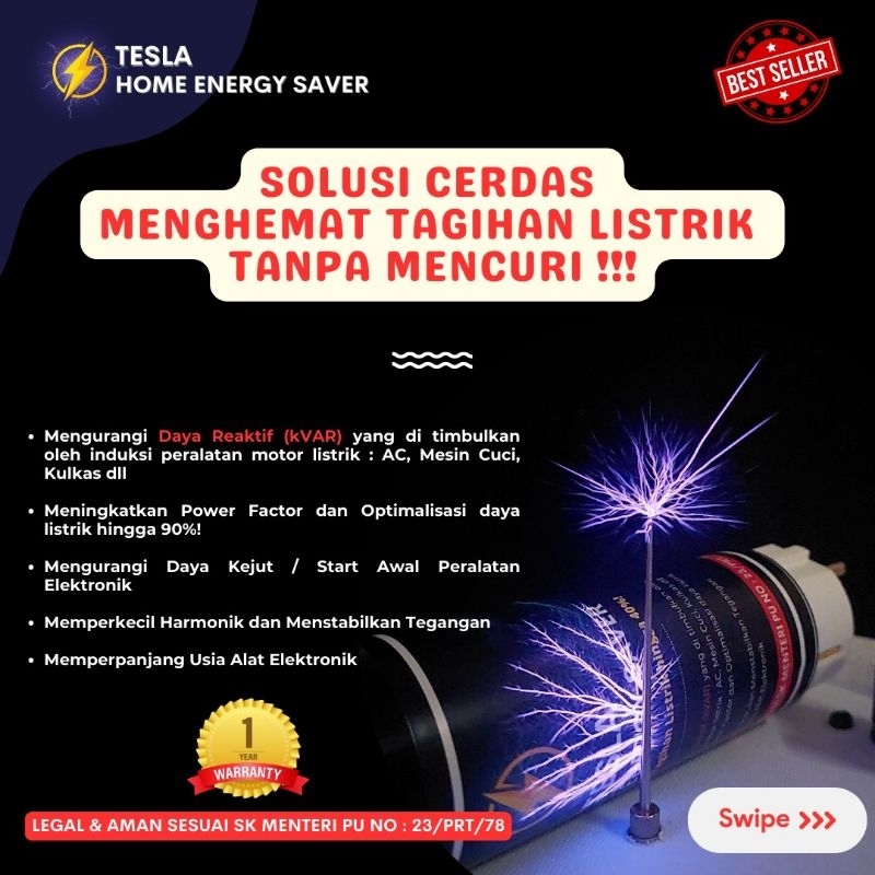 Jual Tesla Energy Saver / Alat Penghemat Listrik | Shopee Indonesia