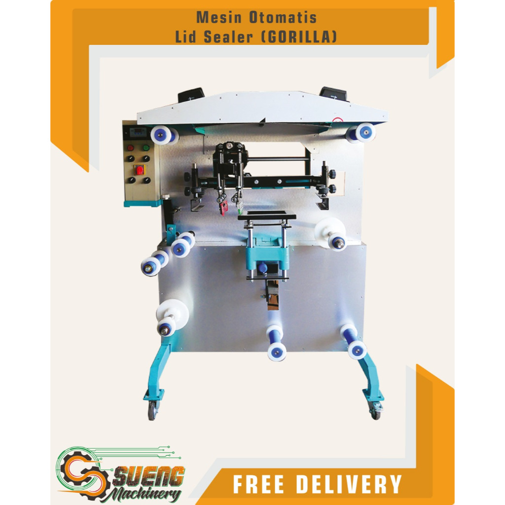 Jual Mesin sablon auto lid sealer - Mesin sablon lid sealer (GORILA ...