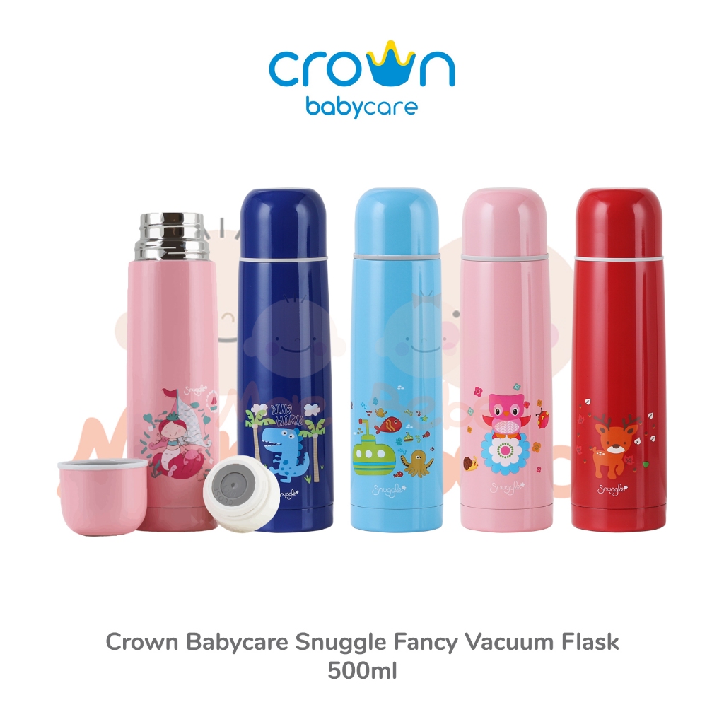 Jual Crown Babycare Snuggle Super Fancy Vacuum Flask Botol Thermos ...