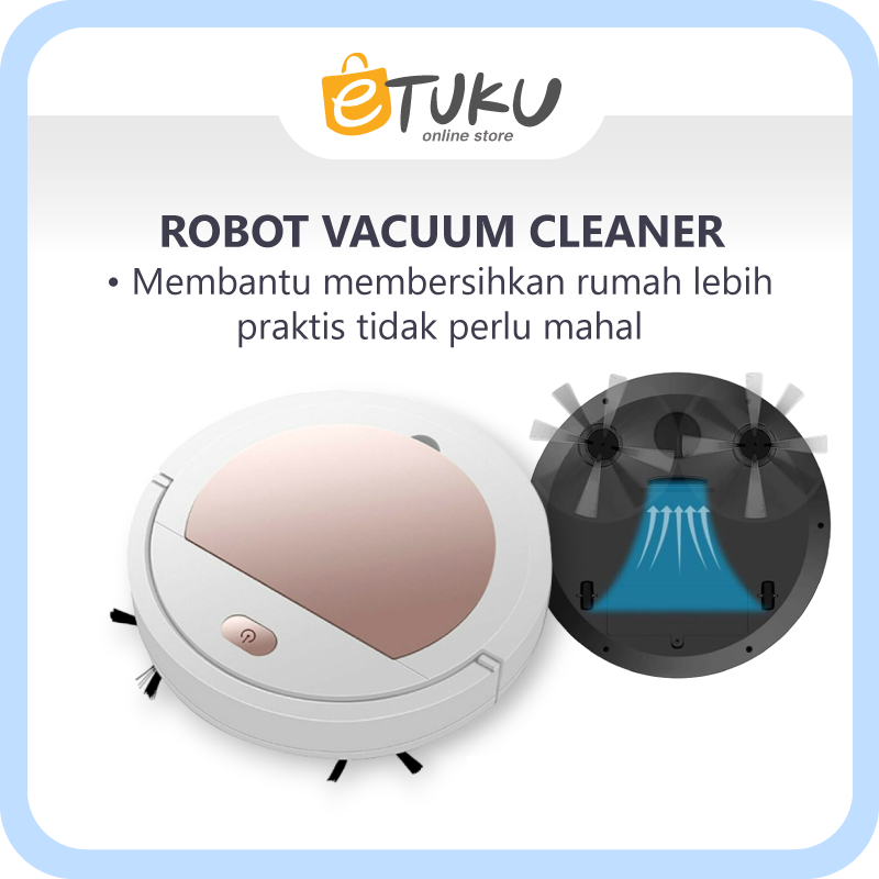 Jual Robot Vacuum Cleaner - Smart Cleaner | Shopee Indonesia