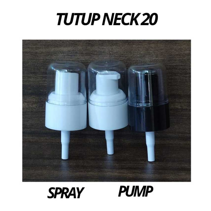 Jual Tutup Botol Spray Tutup Botol Pump Tutup Botol Neck 20 | Shopee ...