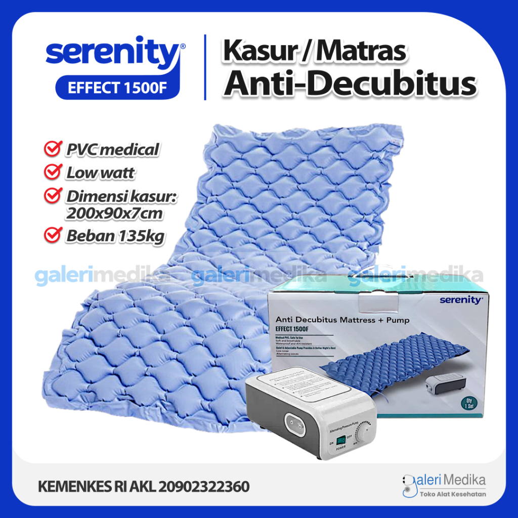 Jual Kasur Anti Decubitus Serenity Effect 1500F Medical Grade - Bubble ...