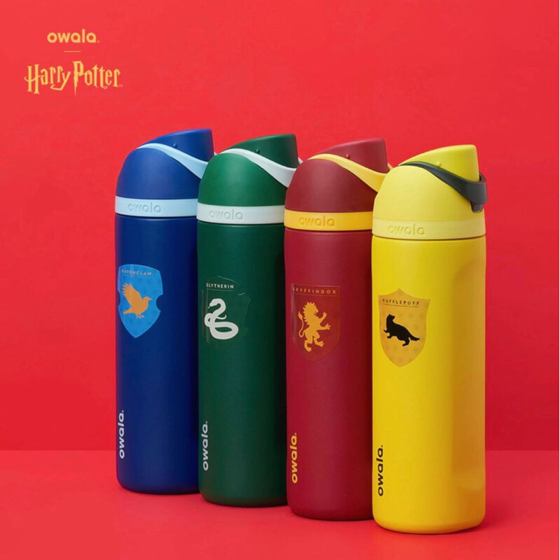 Jual Owala Harry Potter FreeSip Stainless Steel Water Bottle with Straw ...