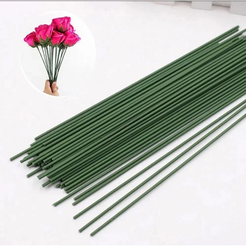 Jual Tangkai Bunga Kawat 40 cm | Shopee Indonesia