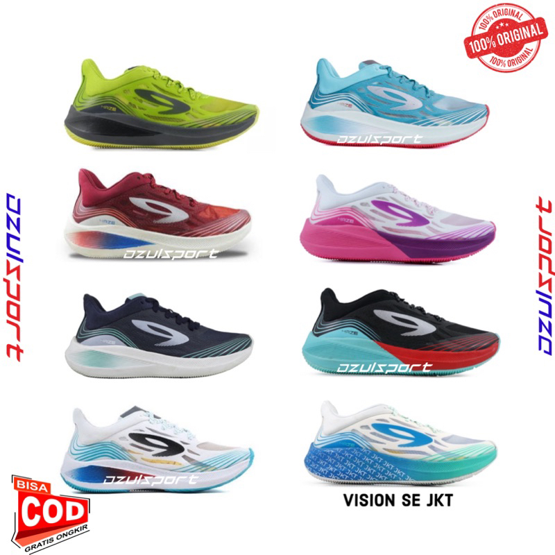 Jual Sepatu Lari Running 910 Haze Vision New 2021 Original Laki-Laki ...