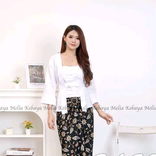 Jual Atasan Kebaya Kutubaru Pita Baloteli / Atasan kebaya Encim ...