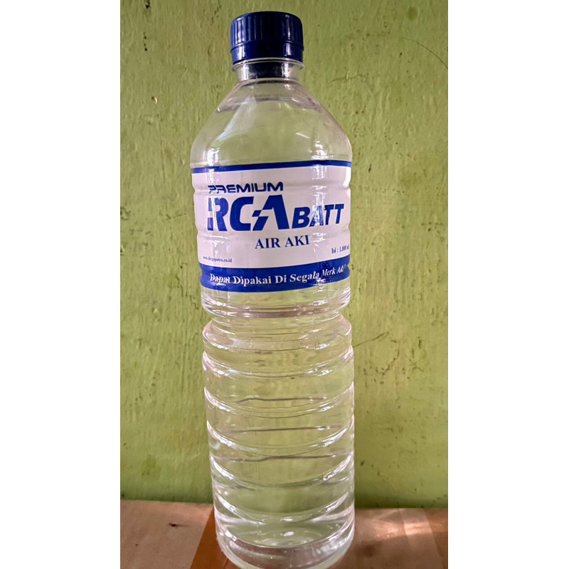 Jual AIR ACCU RCA 1000ml 1 LITER AIR AKI MOBIL MOTOR | Shopee Indonesia