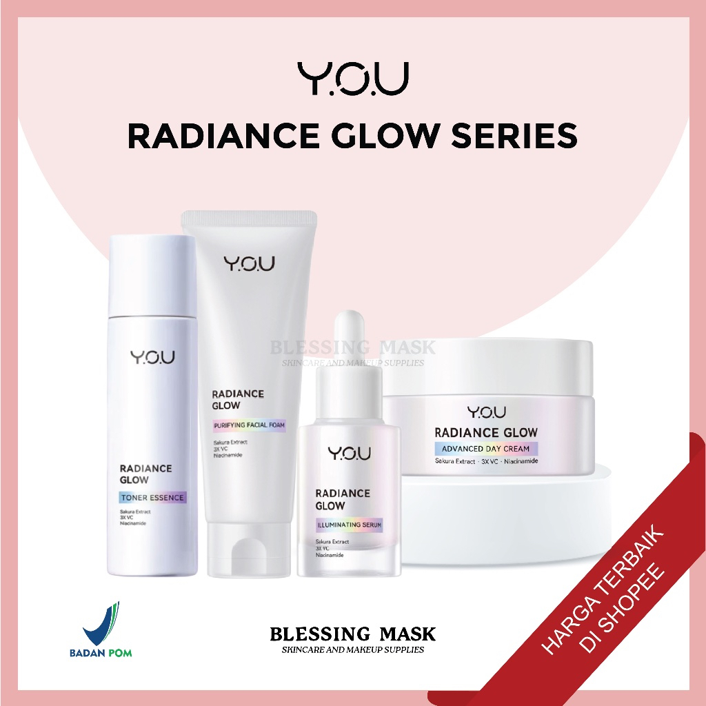 Jual YOU Radiance Glow Series - Illuminating Serum | Purifying Facial ...
