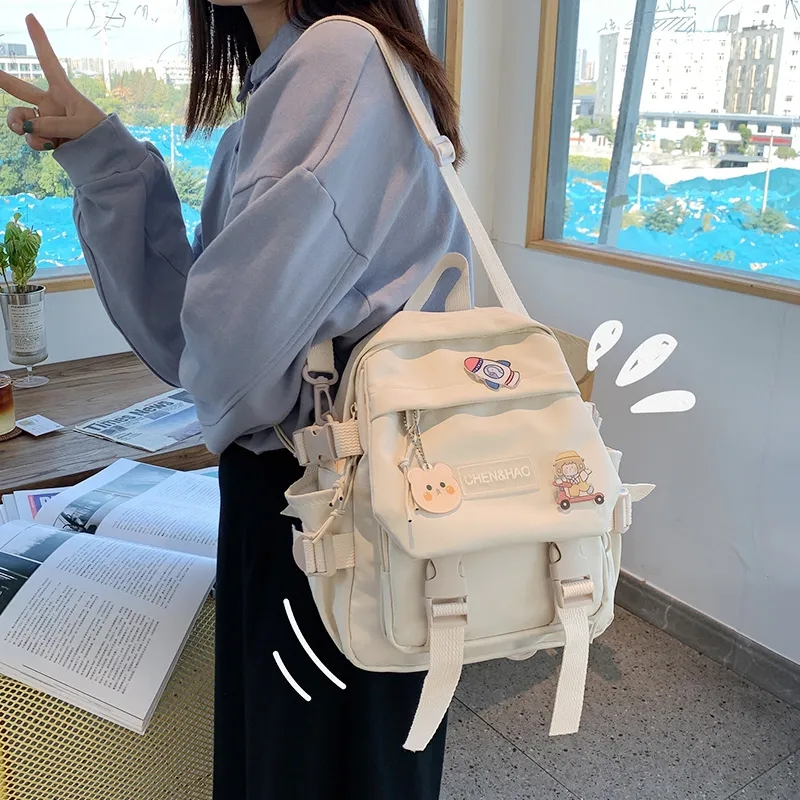 Jual Korean Style Small Mini Backpack For Women Fashion Travel Backpack ...