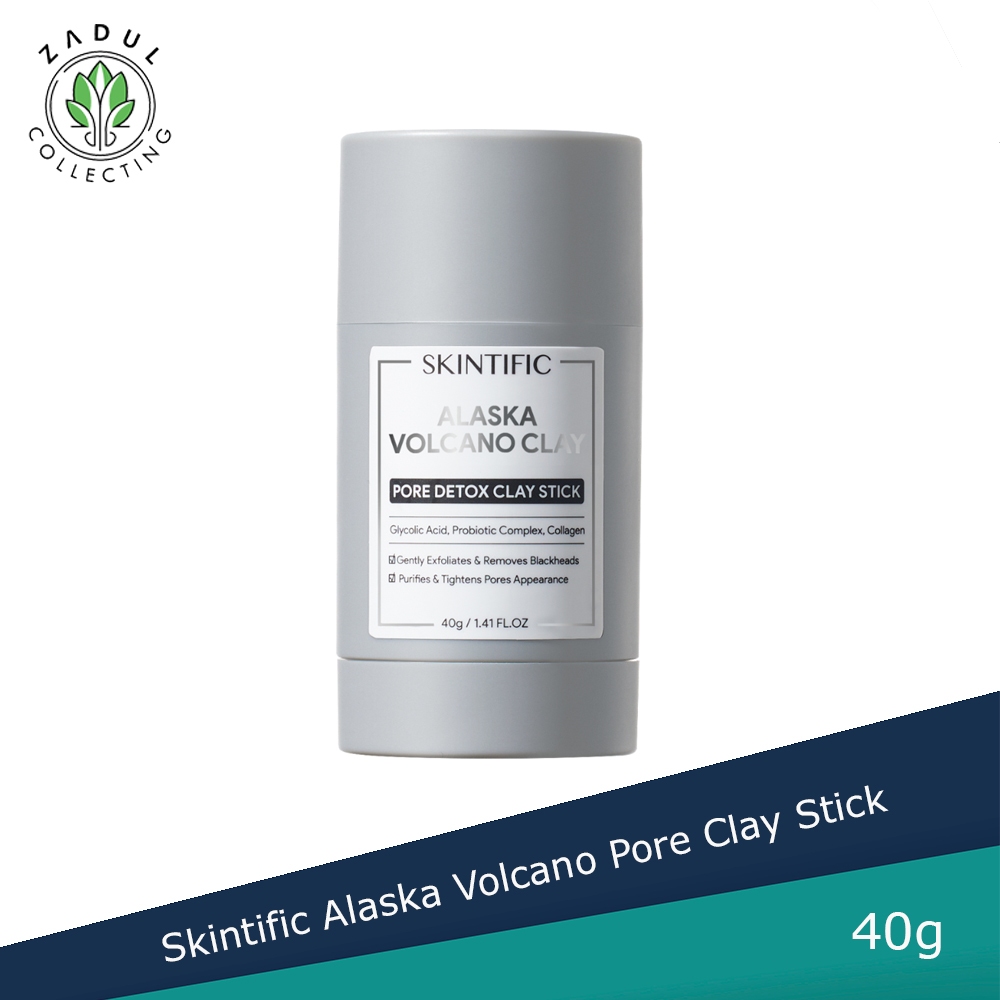 Jual Skintific Alaska Volcano Pore Clay Mask Stick 40g | Shopee Indonesia