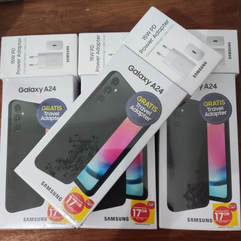 Jual Samsung Galaxy A24 8/128 free adapter | Shopee Indonesia