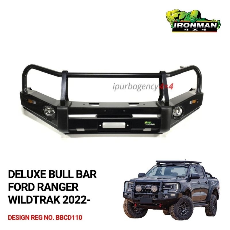 Jual IRONMAN 4X4 DELUXE BULL BAR FORD RANGER NEXT GEN (WILDTRAK) 2022 ...