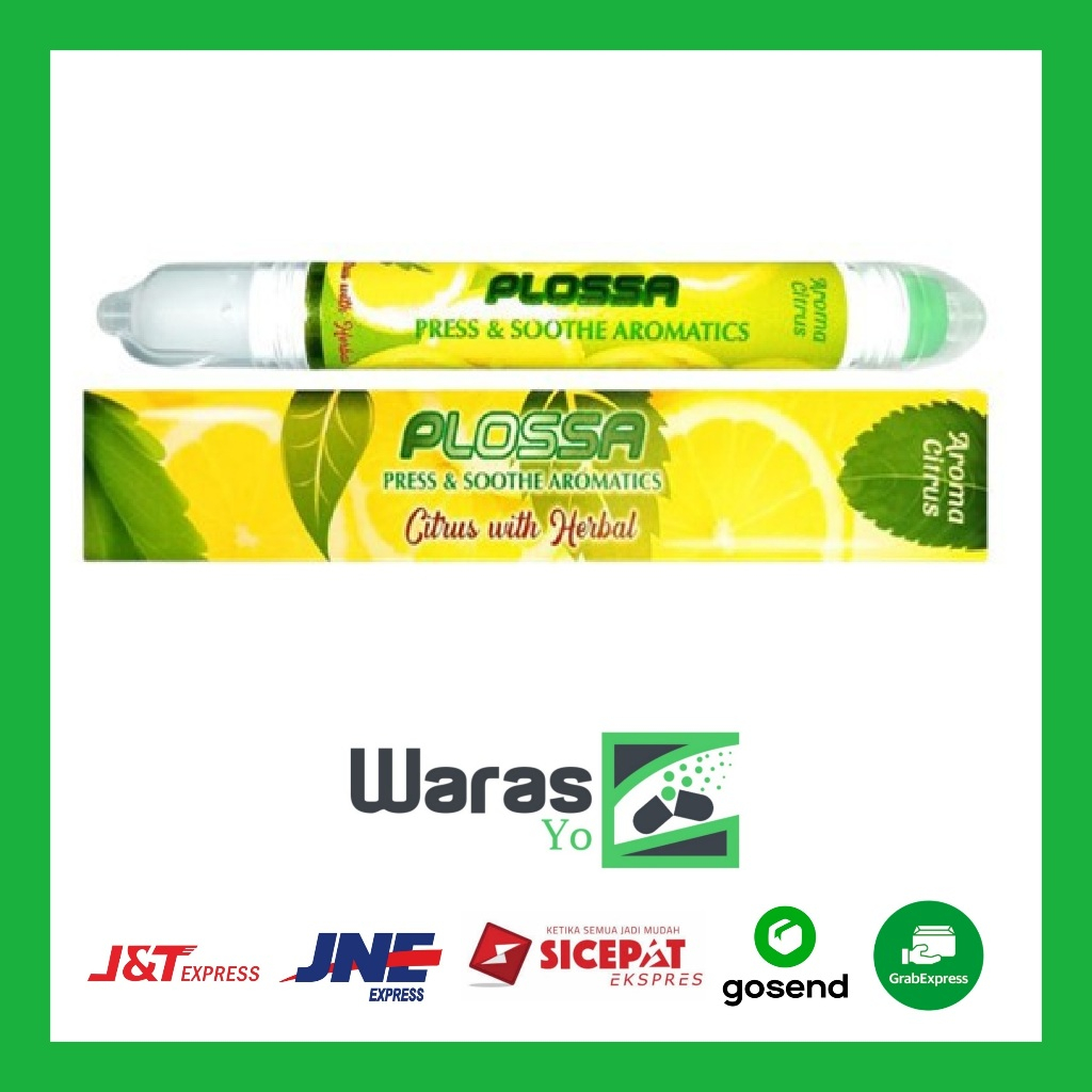 Jual [SW] Plossa Inhaler & Roll On Citrus With Herbal 10 ml / PLOSSA ...