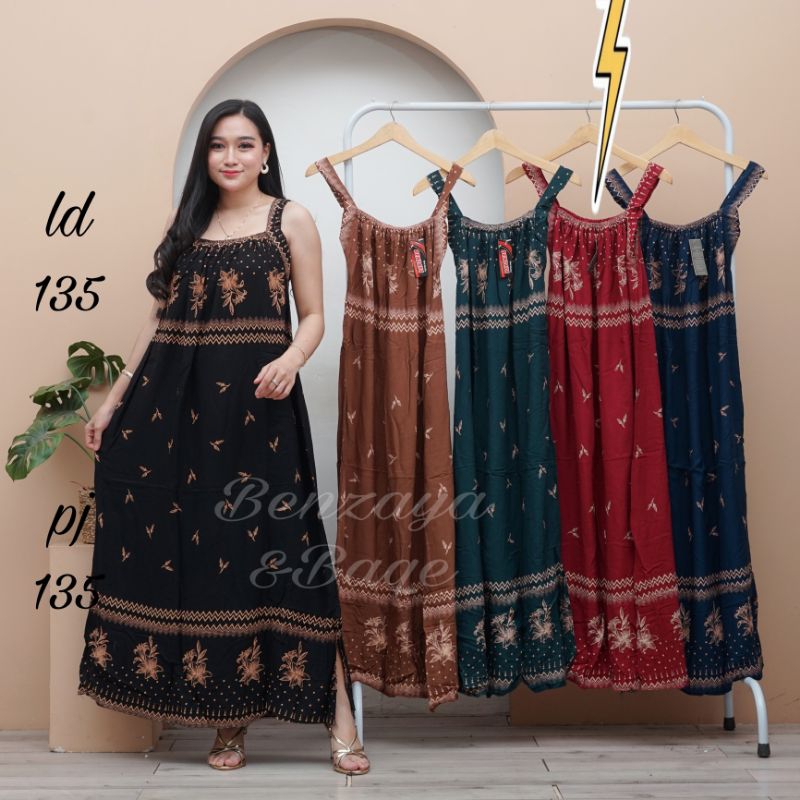 Jual yukensi longdress jumbo kekinian terlaris muat bb 40-95 kg ...