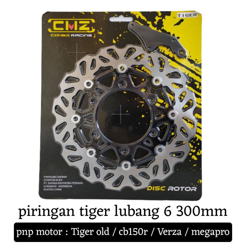 Jual piringan depan Tiger 300mm pnp megapro Verza cb150r tilas tilam ...
