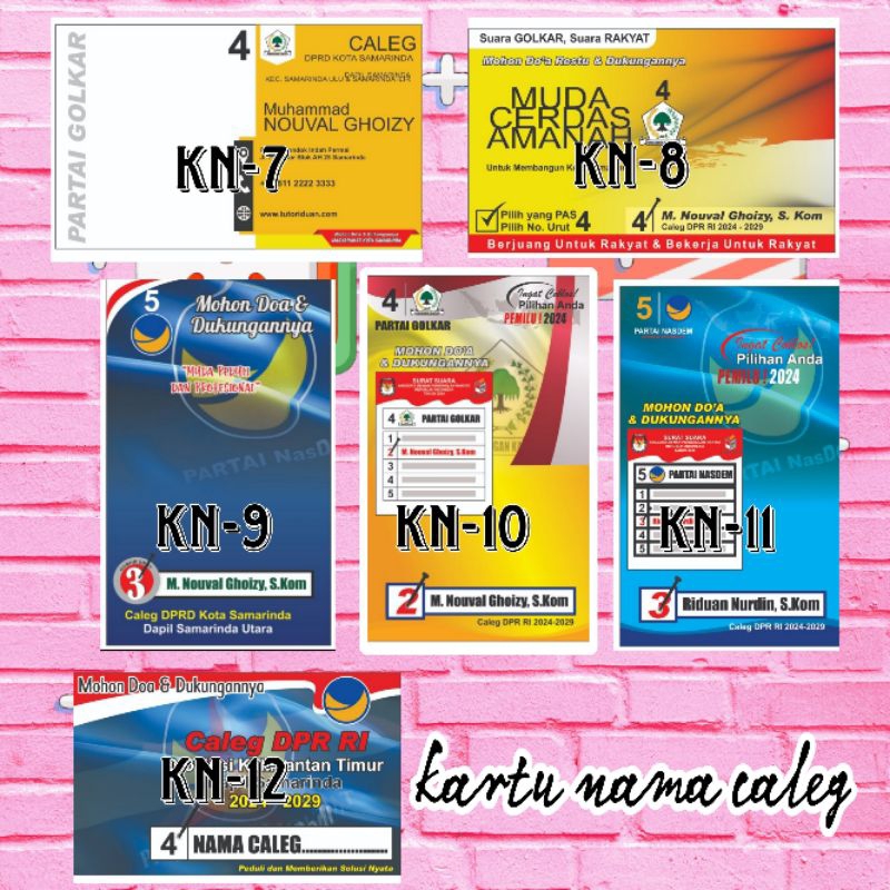 Jual KARTU NAMA CALEG | KARTU NAMA PARTAI 1 sisi | Shopee Indonesia Jual KARTU NAMA CALEG | KARTU NAMA PARTAI 1 sisi | Shopee Indonesia