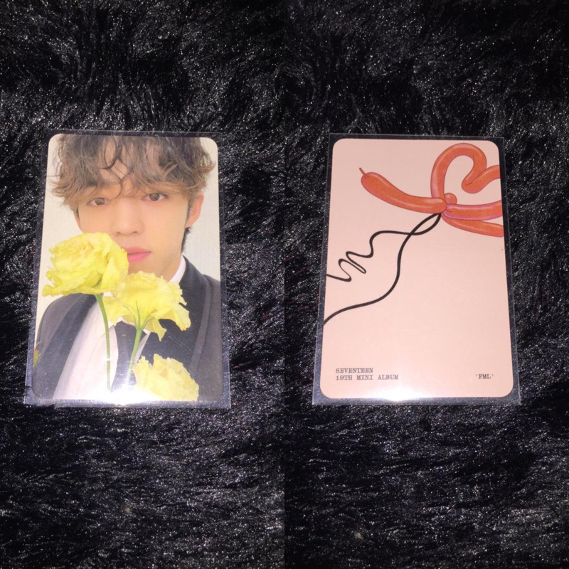 Jual Seventeen Scoups svt fml carat ver official Photocard | Shopee ...