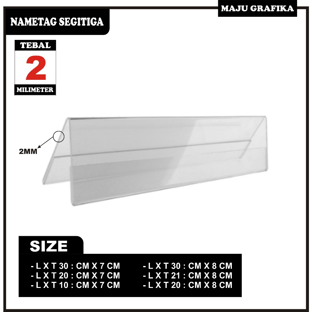 Jual PRINT/CETAK DISPLAY PAPAN NAMA MEJA + AKRILIK / ACRYLIC | Shopee ...