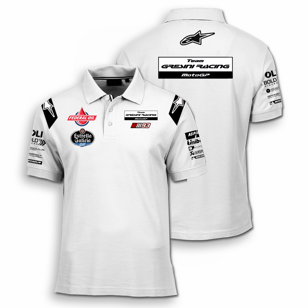 Jual Polo Shirt Official Merchandise Gresini Racing MotoGP Team 2023 ...