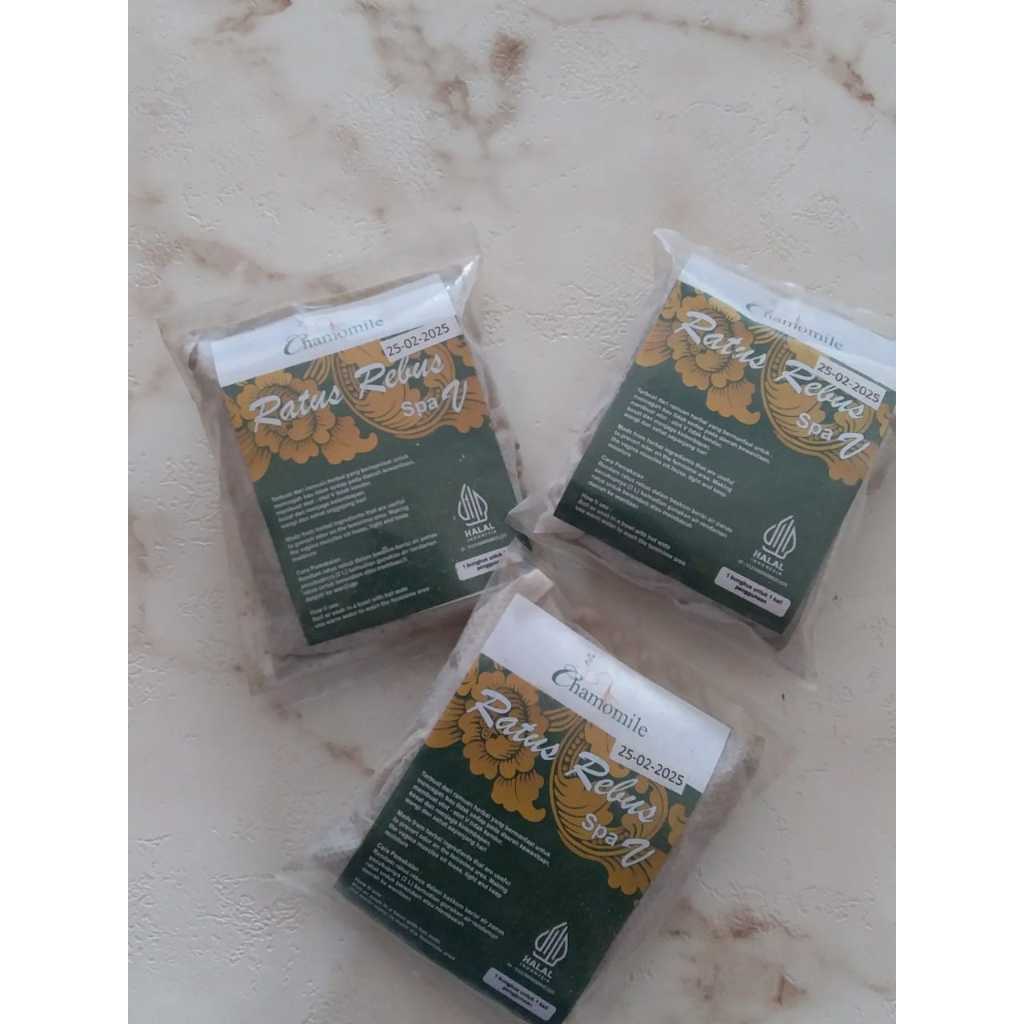 Jual Ratus Rebus Spa V Chamomile untuk kewanitaan dengan Ukuran 20gr ...