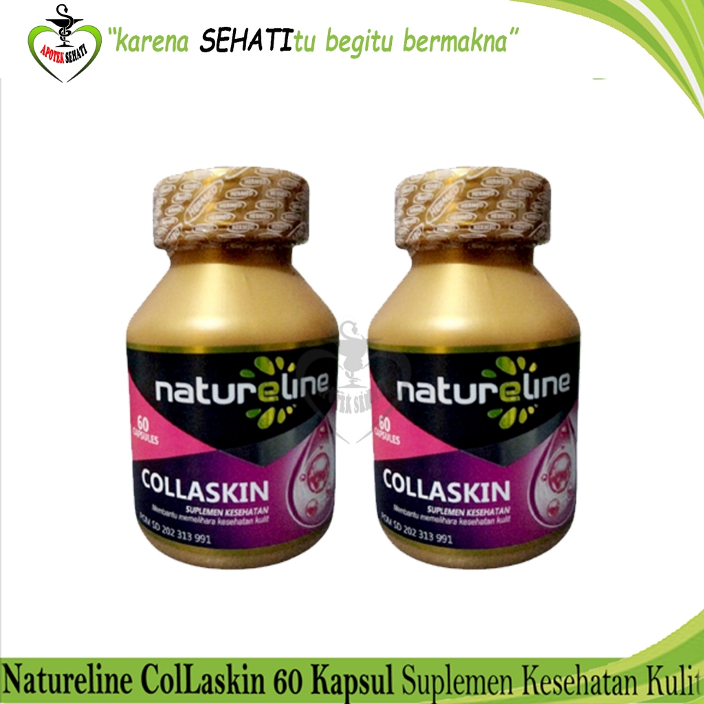 Jual Natureline Collaskin Memelihara Kesehatan Kulit 60 Kapsul Collagen ...