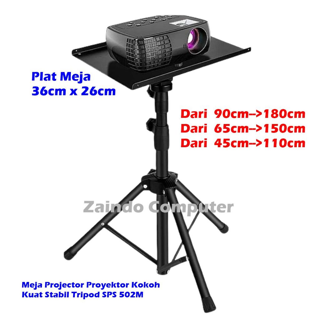 Jual MEJA PROYEKTOR SPS 502 M - TRIPOD STAND PROJECKTOR - SPEAKER STAND SPS 502M BRACET TRIPOD ...