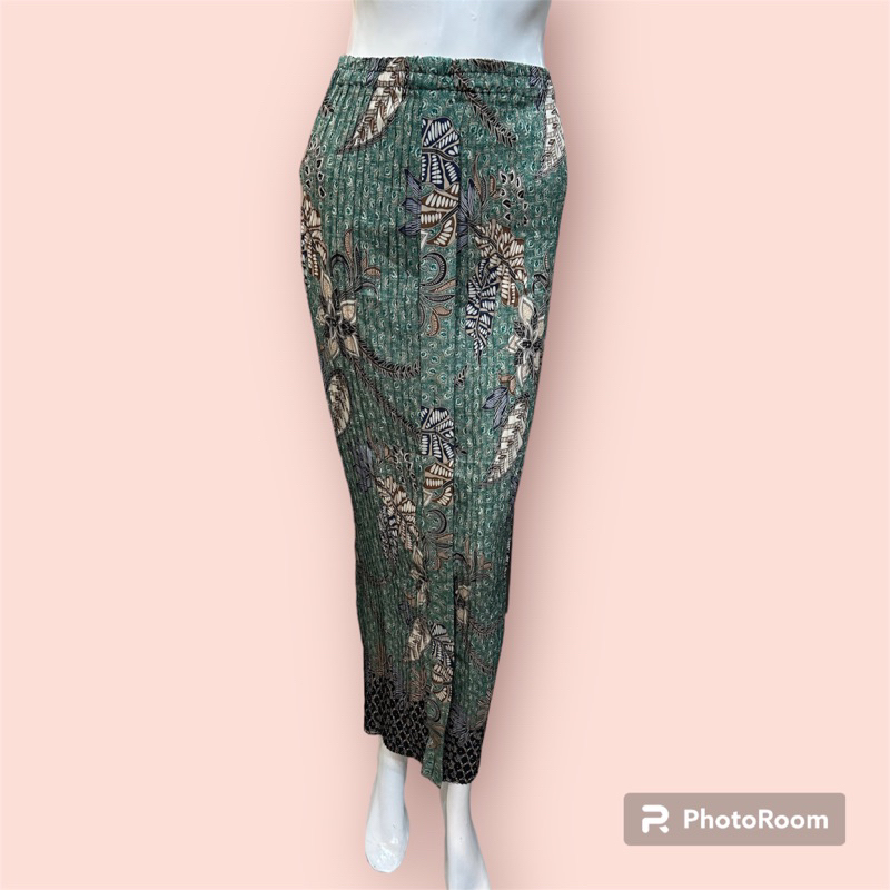 Jual rok motif batik bahan plisket (jarik instant) | Shopee Indonesia
