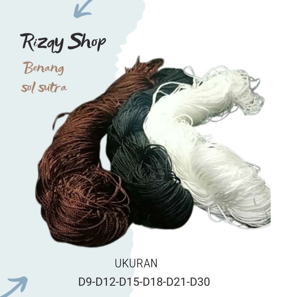Jual Benang Sol Sutra / Benang Nilon Sutra Marlin Dengan Ukuran ...