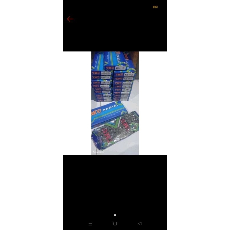 Jual RANTAI MOTOR uk 428-112L merk TMU | Shopee Indonesia